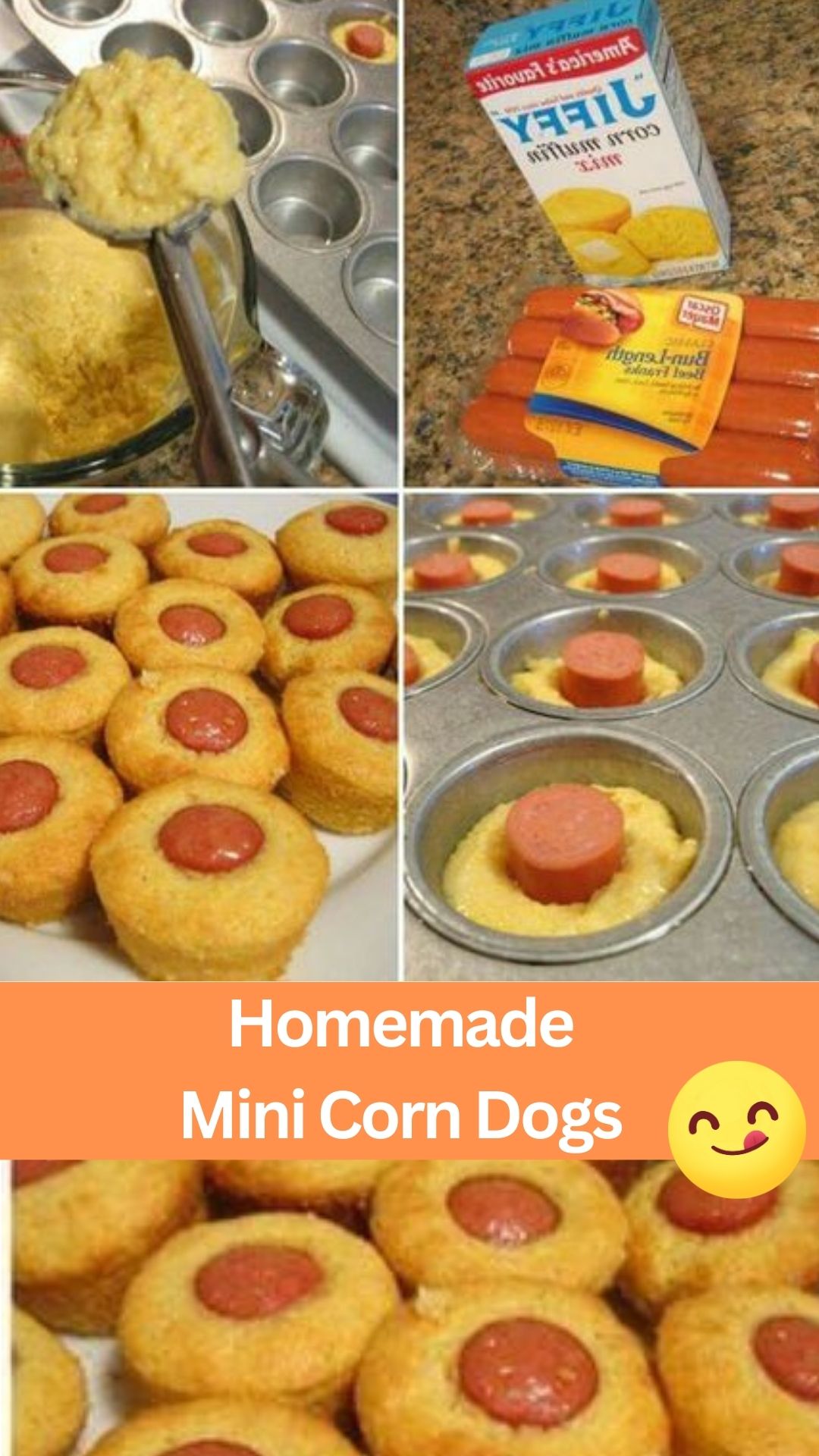 Mini Corn Dogs - Easy homemade recipes