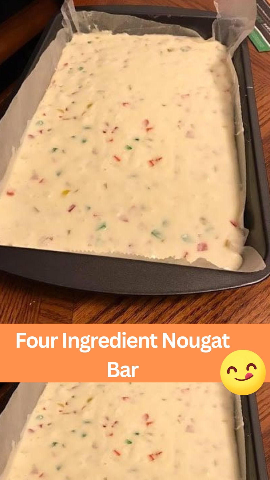 Four Ingredient Nougat Bars - Easy homemade recipes
