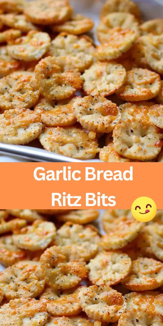 Garlic Bread Ritz Bits - Easy homemade recipes