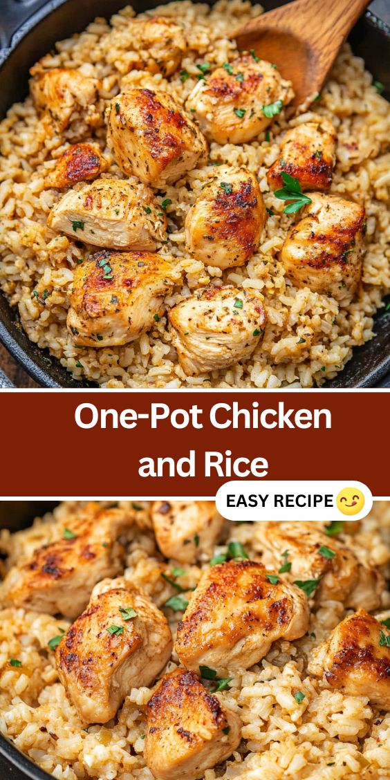 One-Pot Chicken and Rice - Easy homemade recipes