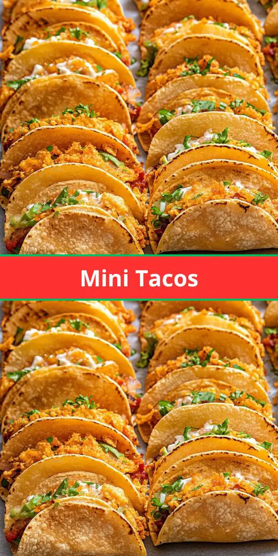 Mini Tacos - Easy homemade recipes