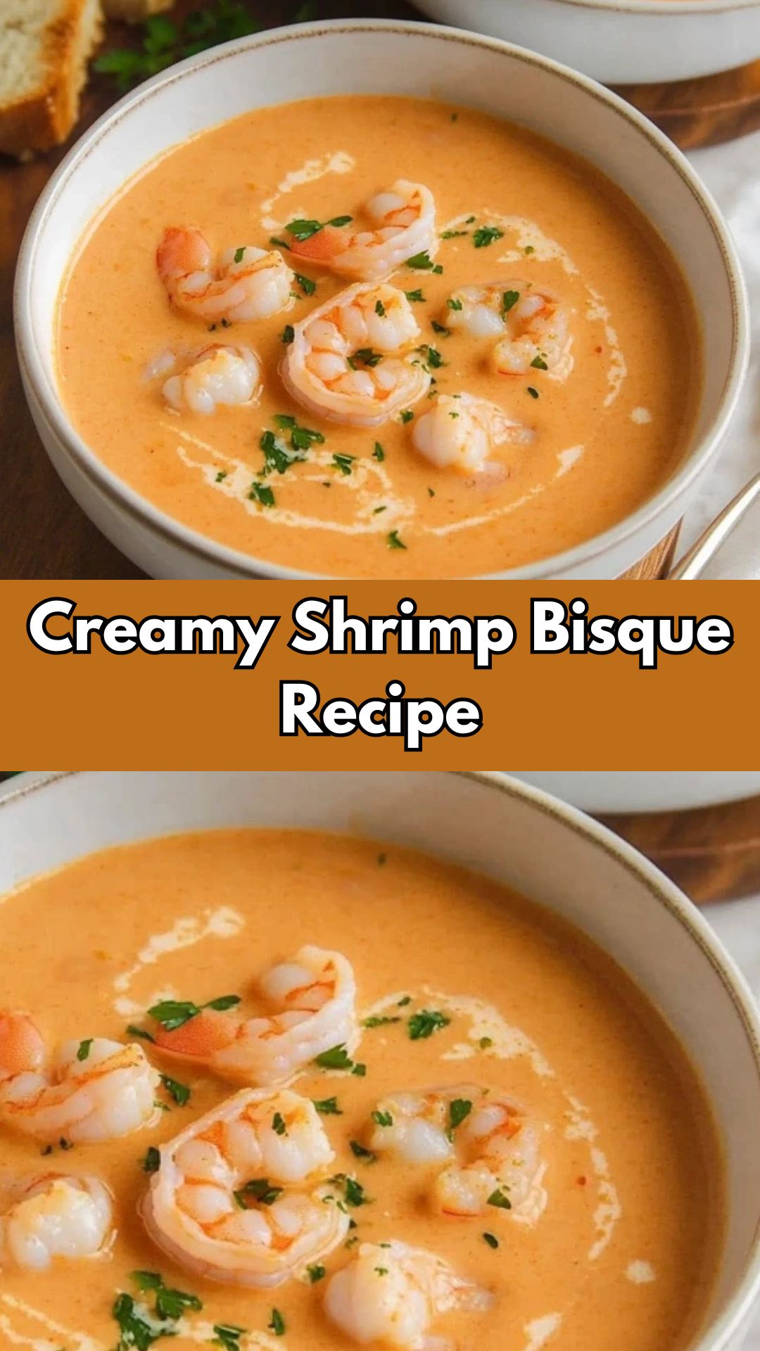 Creamy Shrimp Bisque Recipe - Easy homemade recipes