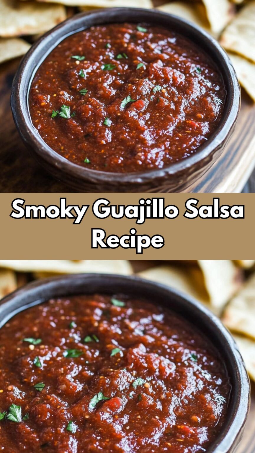 Smoky Guajillo Salsa Recipe - Easy homemade recipes