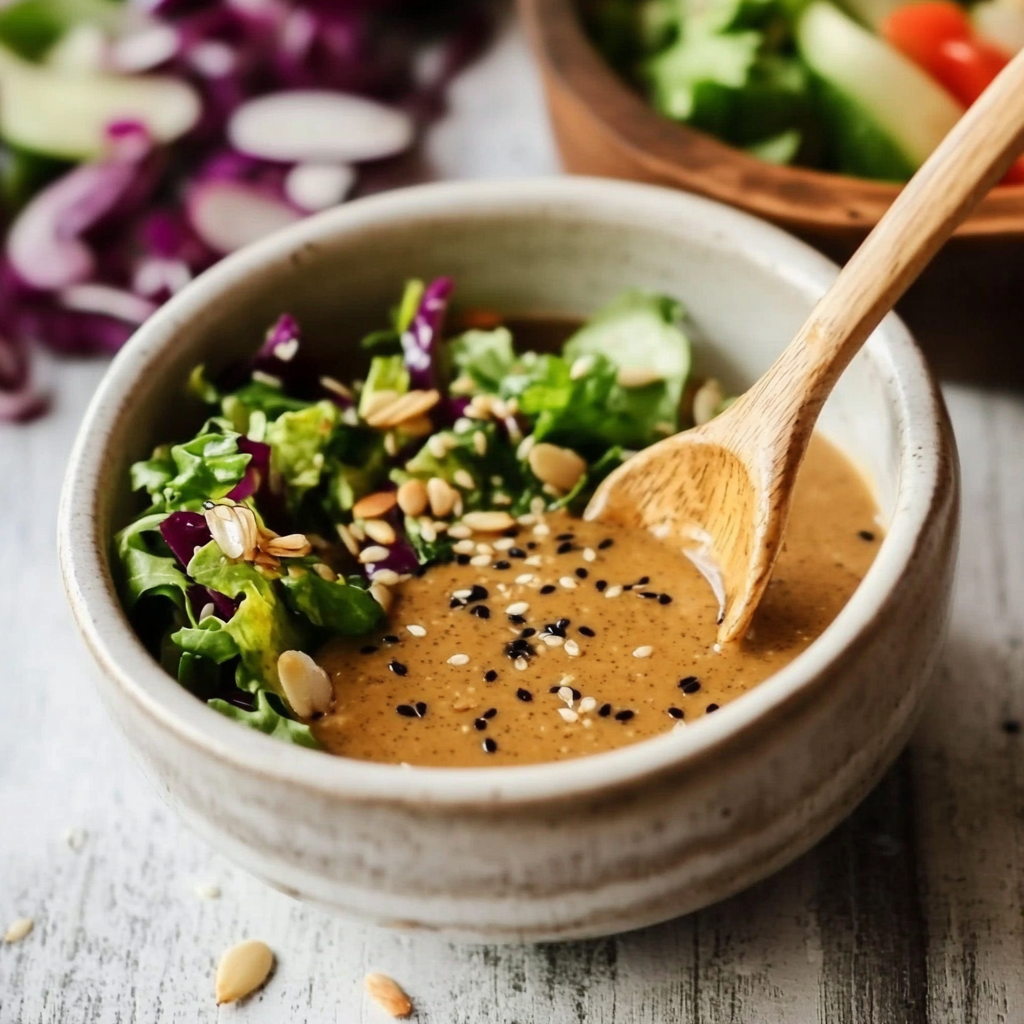 Sesame Ginger Dressing Recipe - Easy homemade recipes