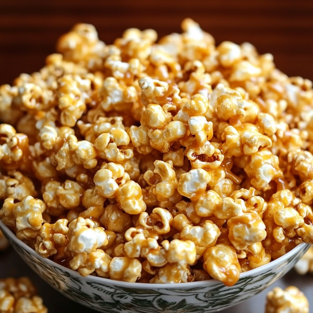 The Best Caramel Corn Recipe - Easy homemade recipes