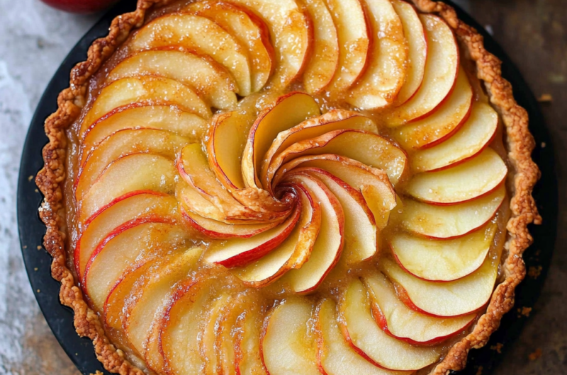 Apple Rose Tart Recipe - Easy homemade recipes