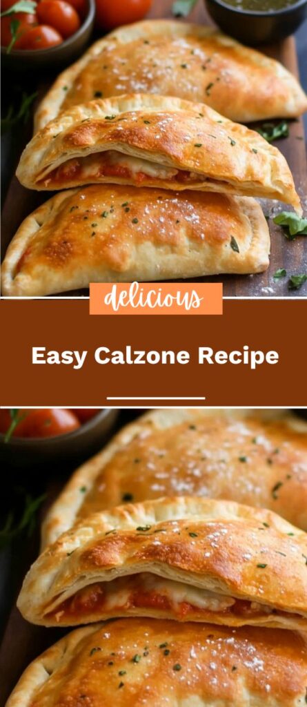 Easy Calzone Recipe - Easy homemade recipes