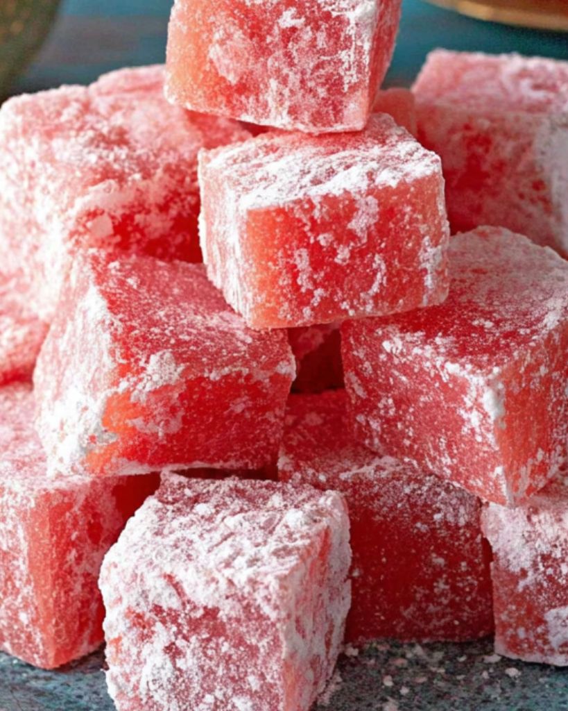 Turkish Delight (Lokum) Recipe - Easy homemade recipes