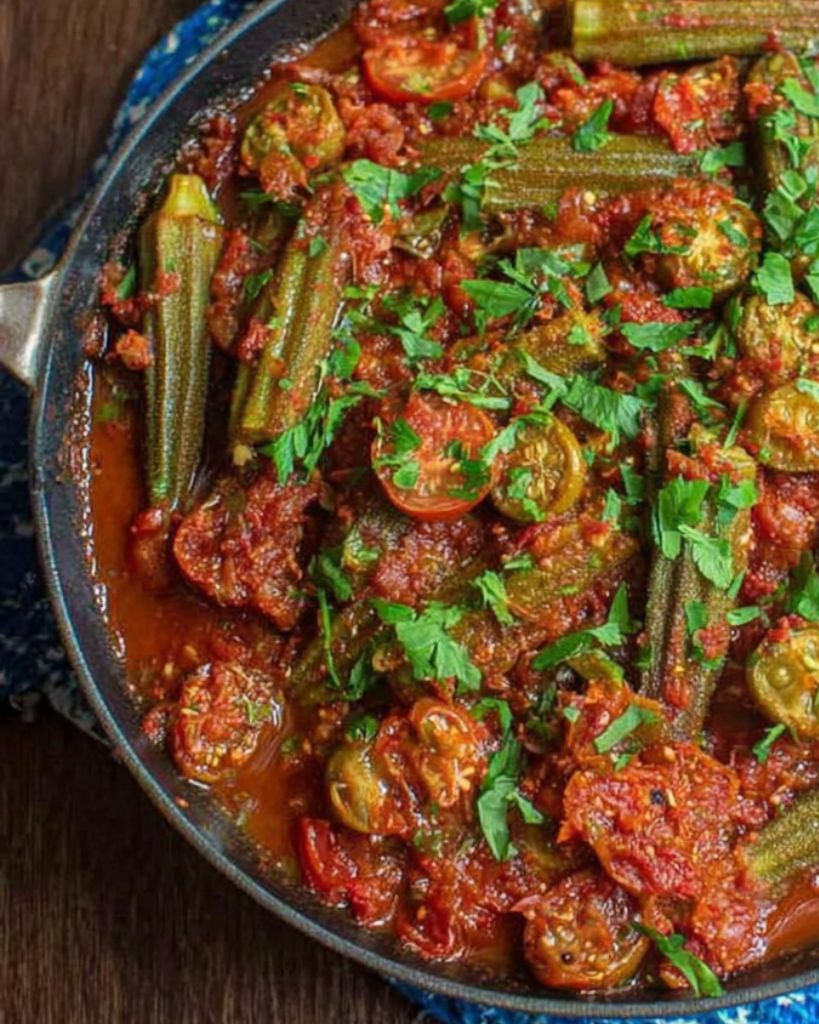 Mediterranean-Style Okra Recipe - Easy homemade recipes