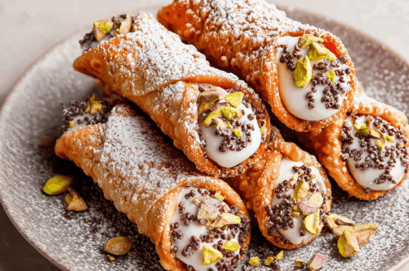 Classic Cannoli Recipe - Easy homemade recipes