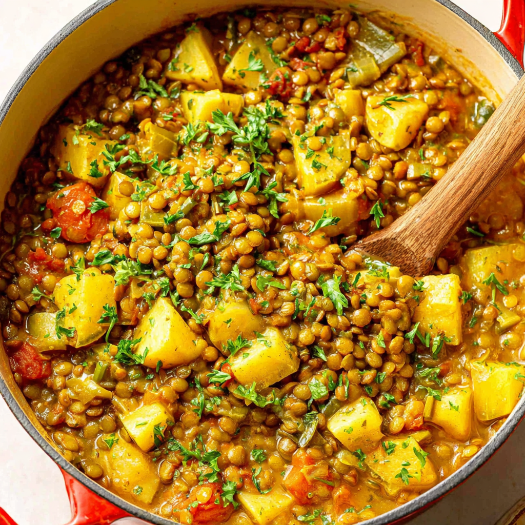 Hearty One-Pot Lentil Stew - Easy homemade recipes