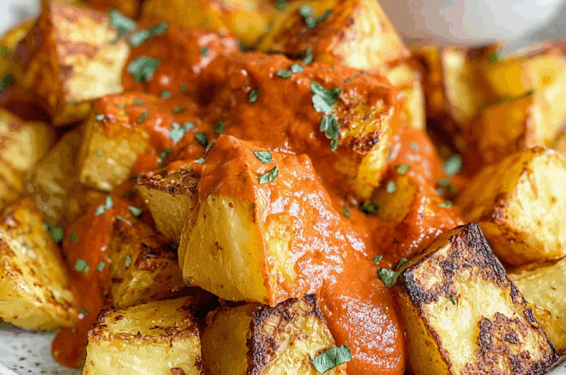 Patatas Bravas – Spanish Fried Potatoes - Easy homemade recipes