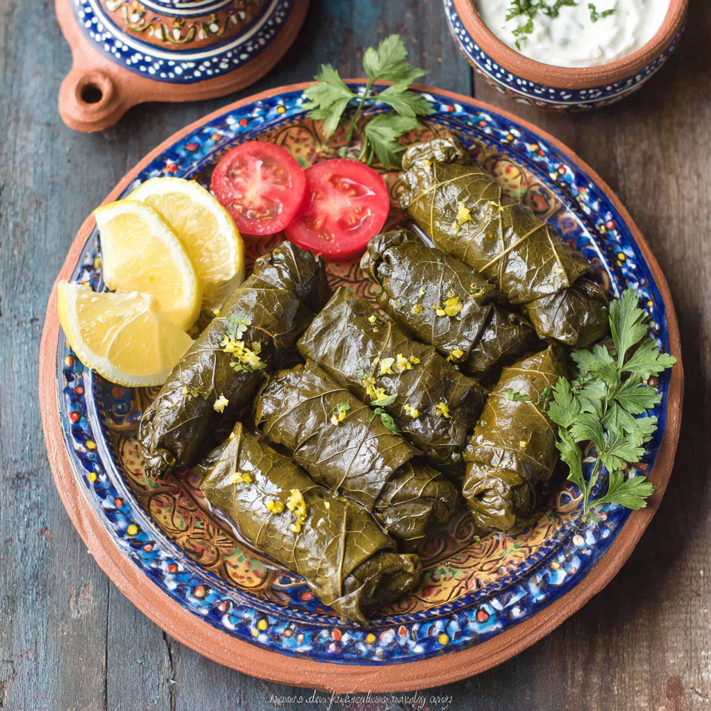 Stuffed Grape Leaves (Dolmas) - Easy homemade recipes