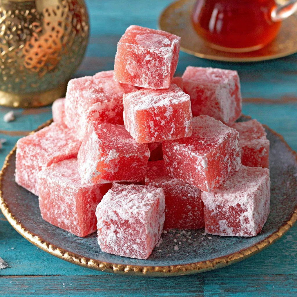 Turkish Delight (Lokum) Recipe - Easy homemade recipes