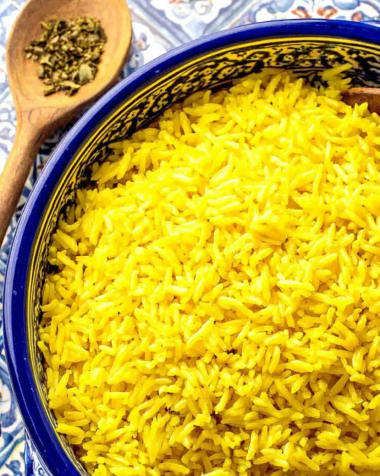Saffron Rice Recipe - Easy homemade recipes