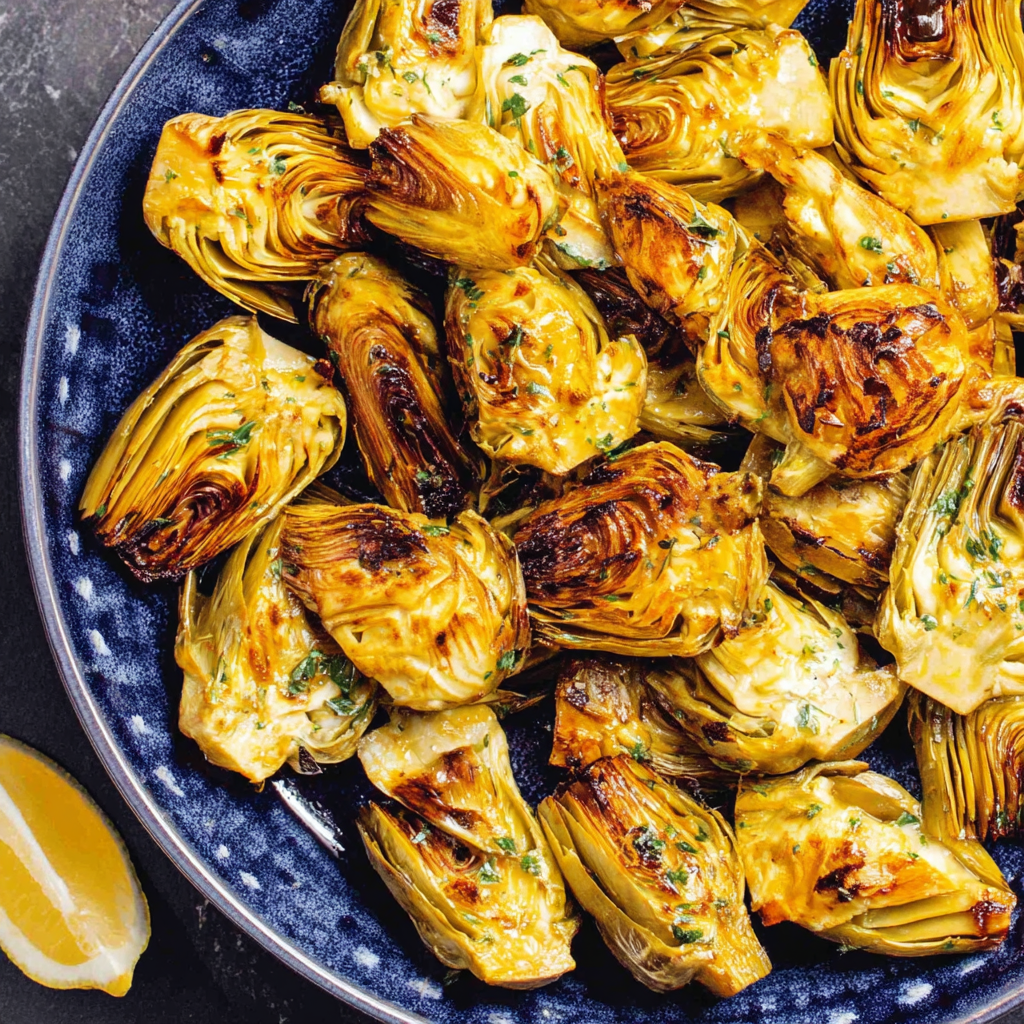 Roasted Artichoke Hearts - Easy homemade recipes