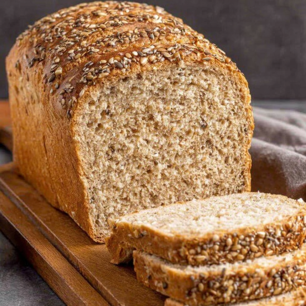 Seeded Whole Wheat Bread - Easy homemade recipes
