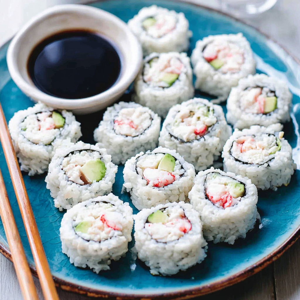 California Roll Sushi - Easy homemade recipes