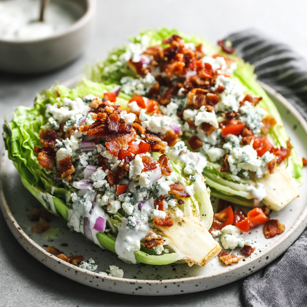 Classic Wedge Salad - Easy homemade recipes