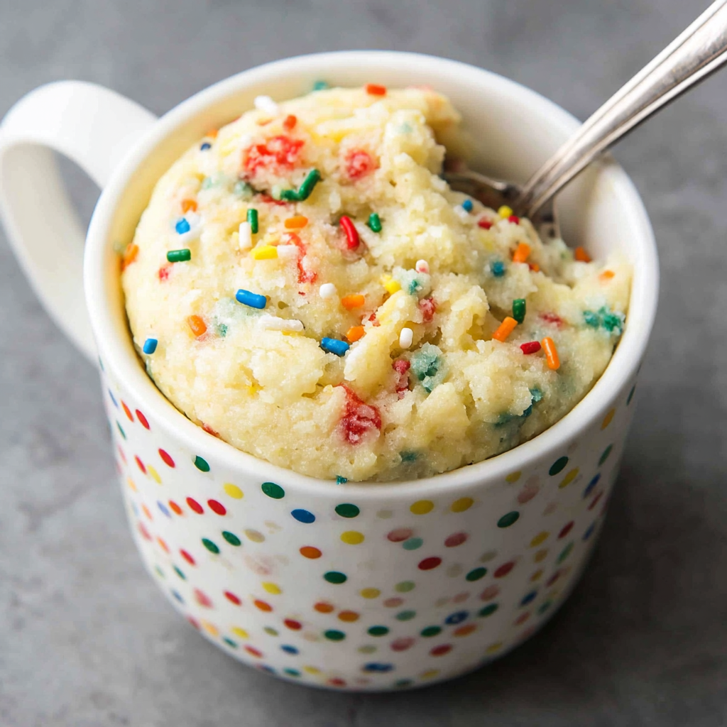 Vanilla Mug Cake - Easy homemade recipes