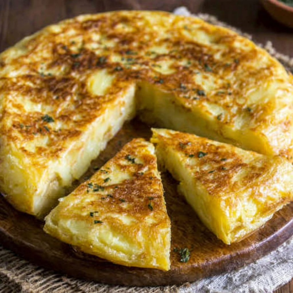 Tortilla de Patatas (Spanish Potato Omelette) - Easy homemade recipes
